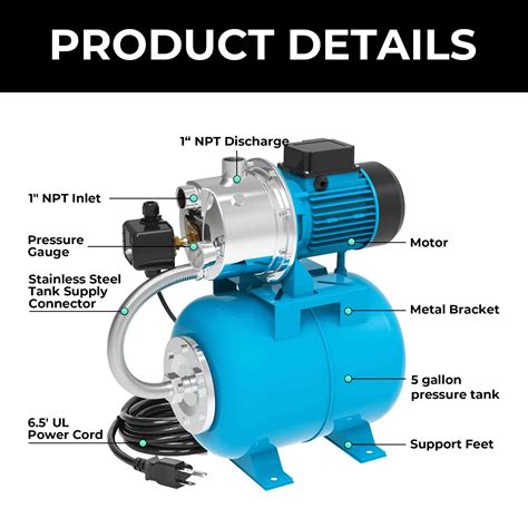 Shallow Well Pump Parts Diagram And Functionality