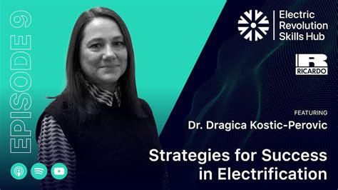 Strategies For Success In Electrification With Dr Dragica Kostic