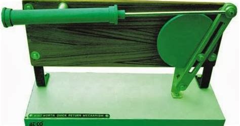 Mechanical Engineering Vision Whitworth Quick Return Mechanism