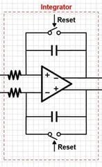 Differential Integrator With Reset Switches Q A Amplifiers EngineerZone