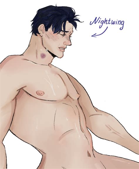 Rule 34 Abs Batman Series Blue Hair Dc Dc Comics Dick Dick Grayson