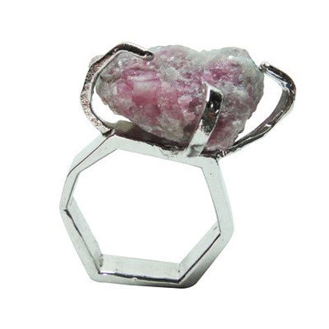 Peacock Ore Ring Etsy