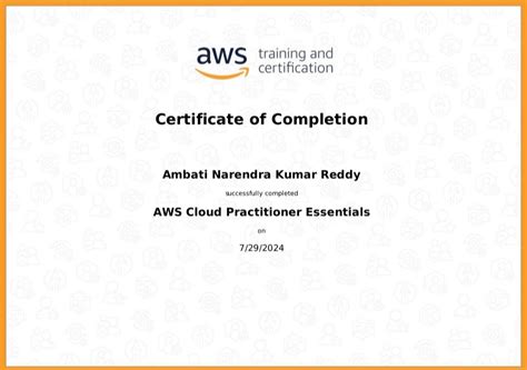 narendra kumar reddy ambati on linkedin aws cloudpractitioner cloudcomputing