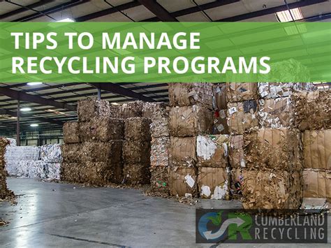 Tips To Manage Your Industrial Recycling Programs