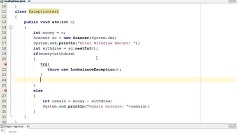 212 User Defined Unchecked Exception In Java Programming Hindi Youtube