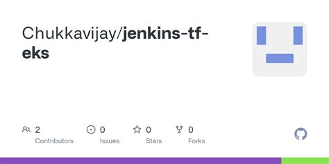 GitHub Chukkavijay Jenkins Tf Eks