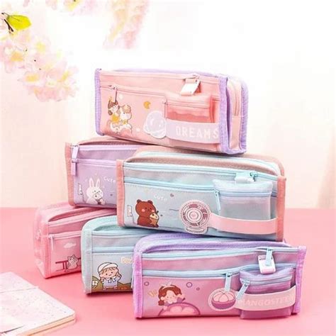 Pencil Pouch Cute Styling Polyester At Rs 175 Piece In Surat Id