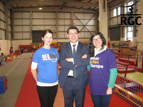 Senator Ronan Mullen Visits Renmore Gymnastics Move Grow Thrive