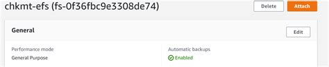 how to create and mount efs file system