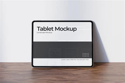 Premium Psd Minimalist Tablet Mockup