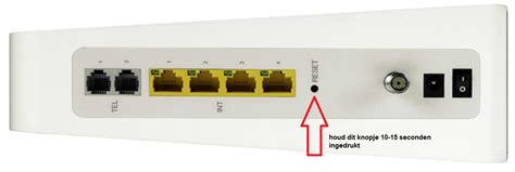 Hoe Zet Ik Mijn Modem Terug Naar De Fabrieksinstel Ziggo Community