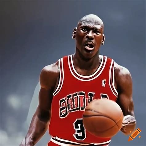 Michael Jordan Legendary Basketball Player On Craiyon