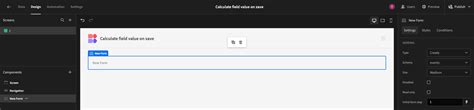 Calculate Field Value On Save