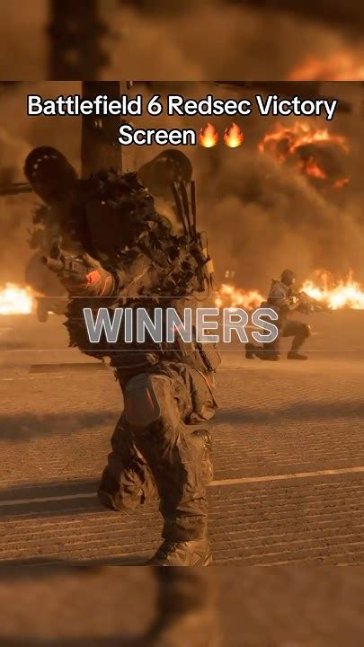 Battlefield6 Redsec Victory Screen🔥🔥 Battlefield6 Battlefield Bf6