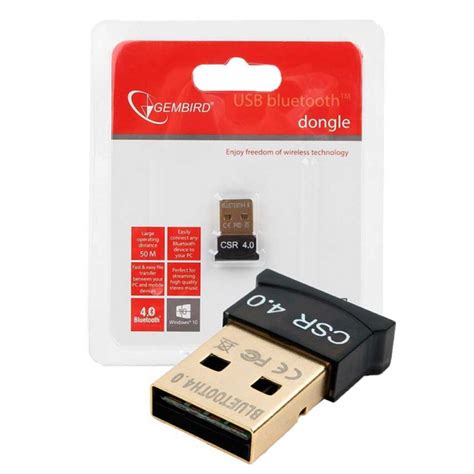 Adaptador Usb Bluetooth Nano Gembird Novo Recondicionados Pt