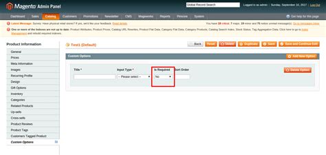 Custom Option Validation Magento Forums