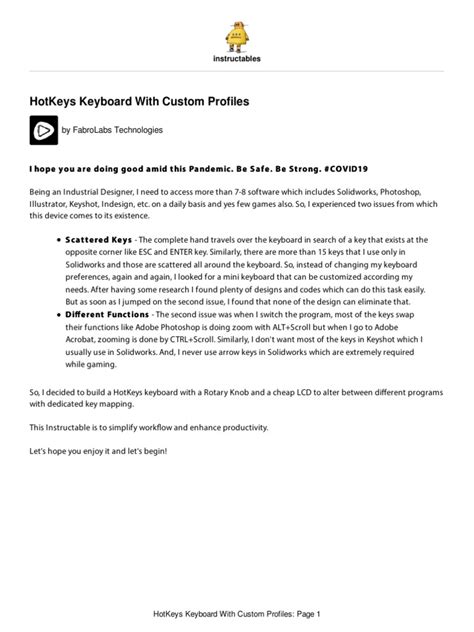 hotkeys keyboard with custom profiles download free pdf computer
