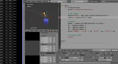 Blender Game Engine Reporting Correct Angles Blender Stack Exchange