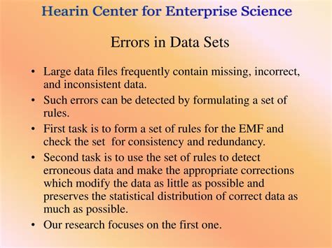 Ppt Applications Of Constraint Programming Data Error Detection And Manpower Planning In The
