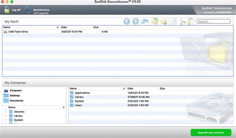 cannot add files to the vault please help secureaccess 3 0 sandisk