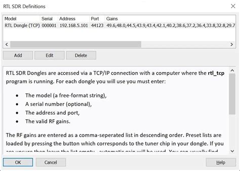 RTL Dongles SDR Radio Com Ltd Software Defined Radio