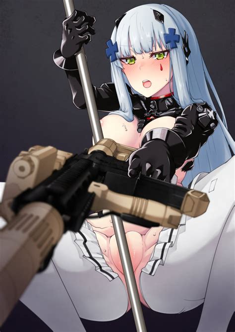 Hk416 And Hk416 Girls Frontline Drawn By Nakiusagi Danbooru