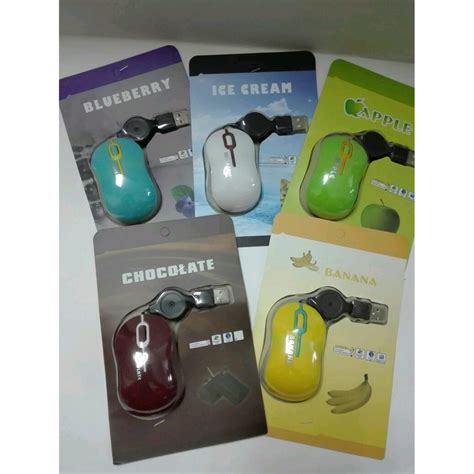 Jual Mouse Tarik Type Fruit Shopee Indonesia