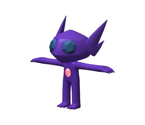 0302 Sableye Pokédex 3d Pro 3ds The Models Resource