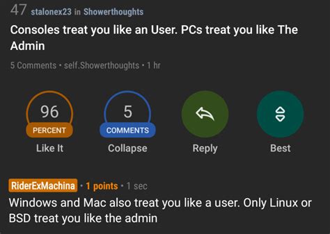 Im Doing My Part R Linuxmasterrace