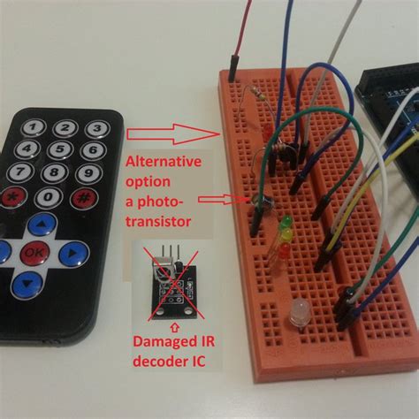 Custom Ir Remote Demodulator For Arduino Due