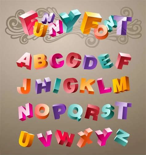 دانلود وکتور لایه باز حروف الفبا انگلیسی دیجیو