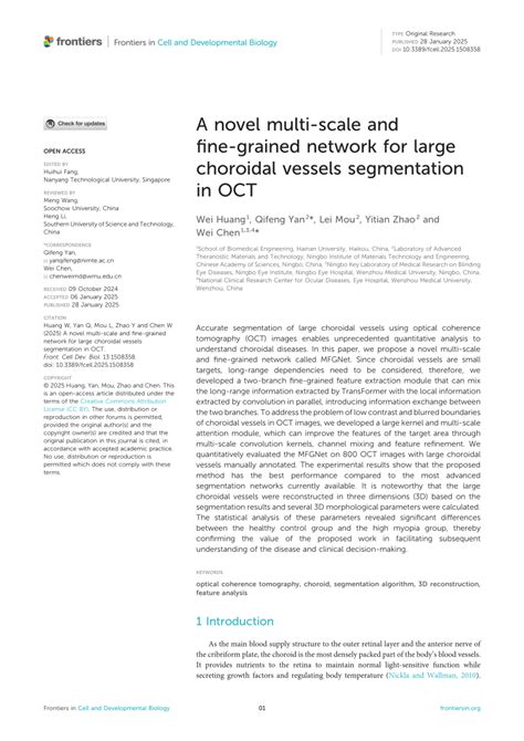 Pdf A Novel Multi Scale And Fine Grained Network For Large Choroidal