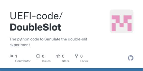 Github Uefi Codedoubleslot The Python Code To Simulate The Double