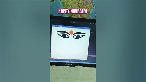 👨🏻‍💻maa Durga Python Code Drawing Python Navratri Vscode Trending