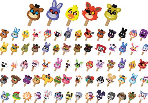Fnaf Popsicles Made By Koonzycorner By Pokemontoonpatrolfan On Deviantart