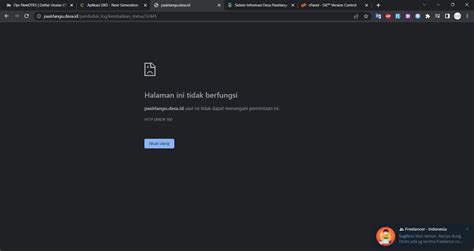 Bug Error Fitur Kembalikan Status Tidak Berfungsi Issue OpenSID OpenSID GitHub