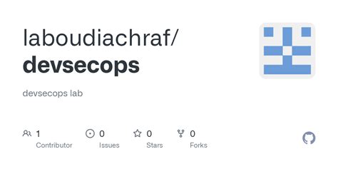 Github Laboudiachraf Devsecops Devsecops Lab