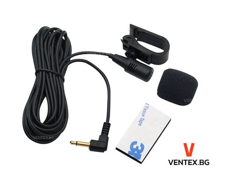 Aудио микрофон Aux 3 5 мм професионален жичен