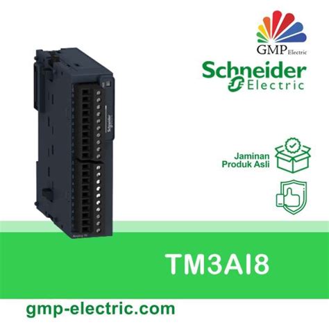 promo plc schneider tm3ai8 8 analog input voltage current output diskon