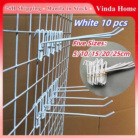 510152025cm Supermarket Screen Hooks For Screen And Grid Wall Wire Mesh Hanging Hooks