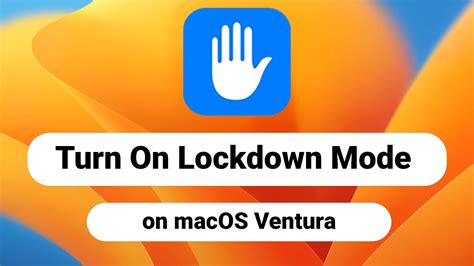 How To Turn On Lockdown Mode On Macos Ventura Techspite