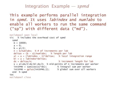 Ppt Introduction To Matlab Parallel Computing Toolbox Powerpoint Presentation Id 1584556