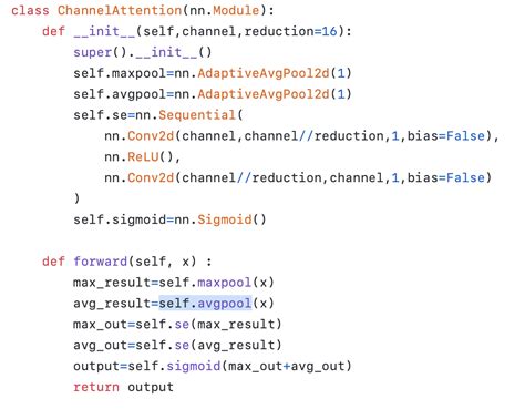 bug in cbam · issue 9 · xmu xiaoma666 external attention pytorch · github