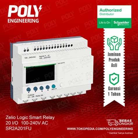 Jual Sr2a201fu Zelio Logic Smart Relay 20 I O 100 240vac Schneider Kota Semarang Poly
