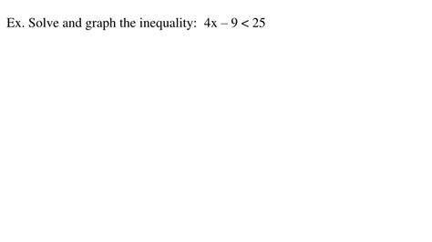 ppt solving linear inequalities and graphing set notations tutorial powerpoint presentation
