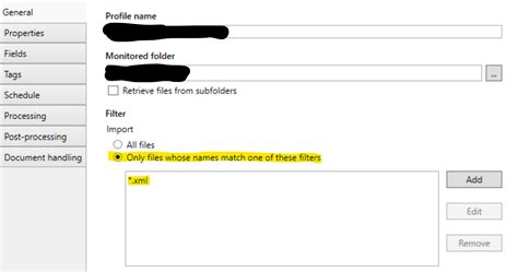 import agent moving xml files to repository laserfiche answers