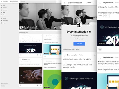 Google Plus Page GUI Sketch Freebie Download Free Resource For Sketch Sketch App Sources