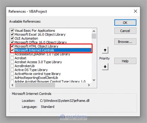 Excel Vba Pull Data Automatically From A Website Methods