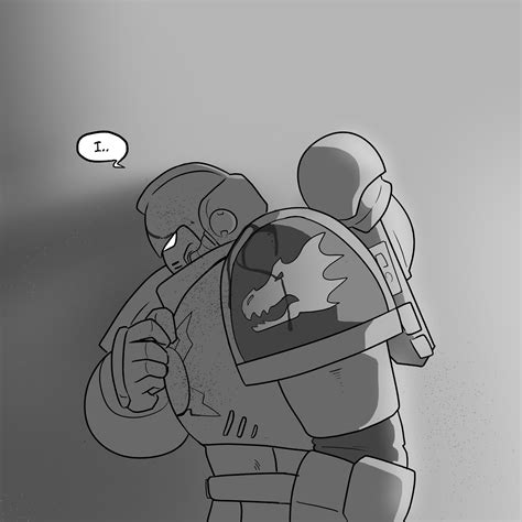 Adeptus Astartes Warhammer 40k Drawn By Mick19988 Danbooru