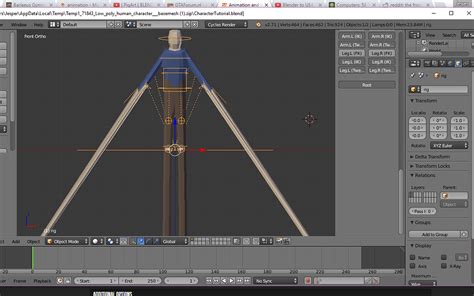 Armature Stretched After Applying Scale Animation And Rigging Blender Artists Community